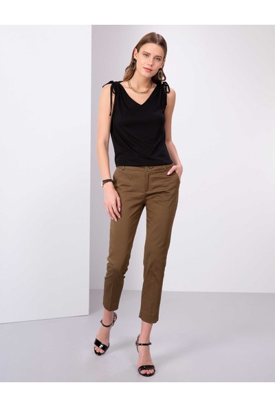 Pierre Cardin Kadın Haki Pantolon 50204277-VR027