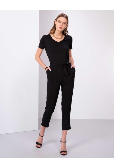 Pierre Cardin Kadın Siyah Pantolon 50202845-VR046