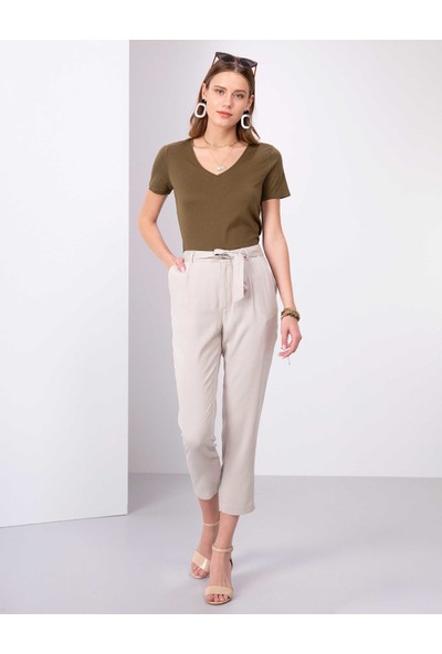 Pierre Cardin Kadın Bej Pantolon 50202845-VR011