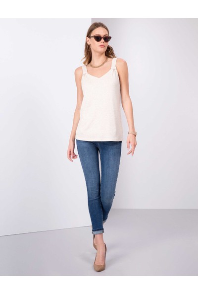 Pierre Cardin Kadın Mavi Denim Pantolon 50200915-VR036 Pierre Cardin Kadın Mavi Denim Pantolon 50200915-VR036