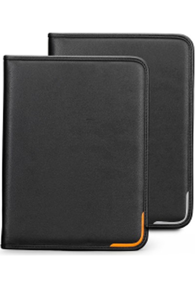 Önder Vip İstanbul A4 Fermuarlı El Portföyü Gri Renk Ayrıntılı