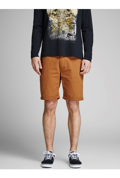 Jack & Jones 12146165 Erkek Jjırıck Jjorıgınal Shorts Ww 01 Şort Adobe