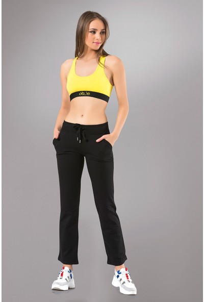 Obje Siyah Kadın Uzun Alt