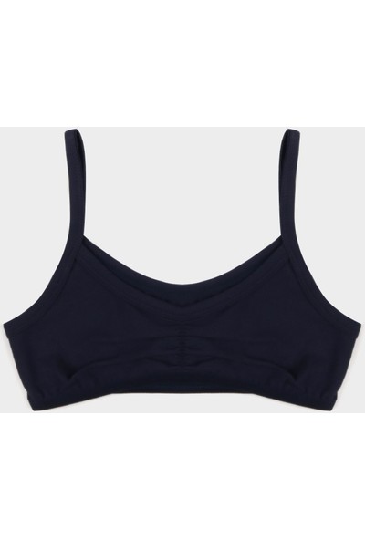 Bross Lacivert 2221 2'Li Paket Çocuk Lycralı Büstiyer