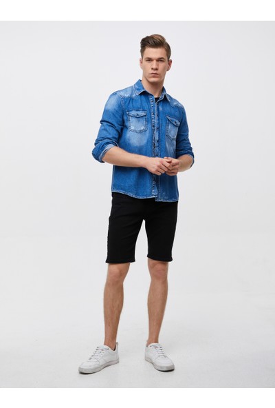 LTB Rohan Astero Wash Erkek Jeans Gömlek LTB Rohan Astero Wash Erkek Jeans Gömlek