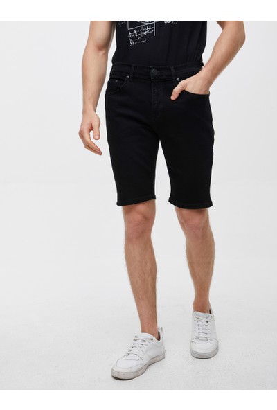 LTB Elrond Black Wash Erkek Jeans Şort LTB Elrond Black Wash Erkek Jeans Şort