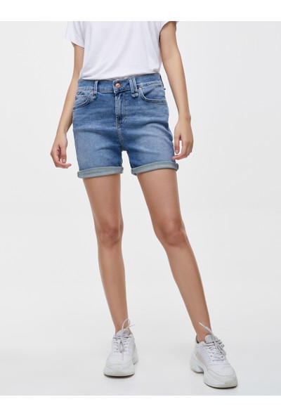 LTB Belissa Pain Wash Kadın Jeans Şort