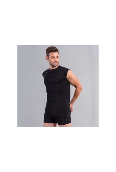 Ödül 7013 Erkek O Yaka Kolsuz Modal Atlet Siyah Ödül 7013 Erkek O Yaka Kolsuz Modal Atlet Siyah