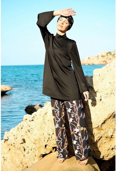 Marina Tam Kapalı Mayo 1946 - Siyah