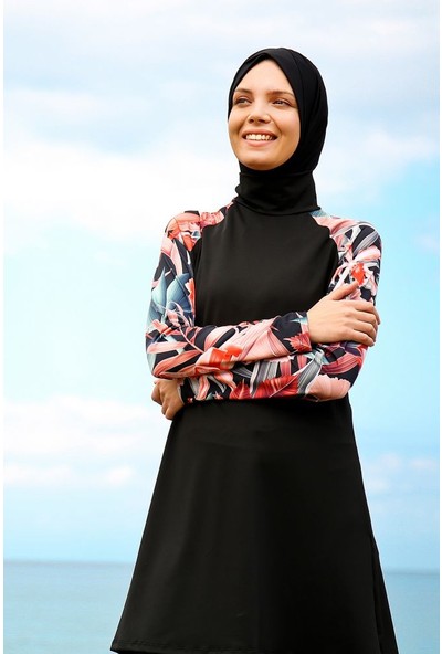 Marina Tam Kapalı Mayo 1945 - Siyah