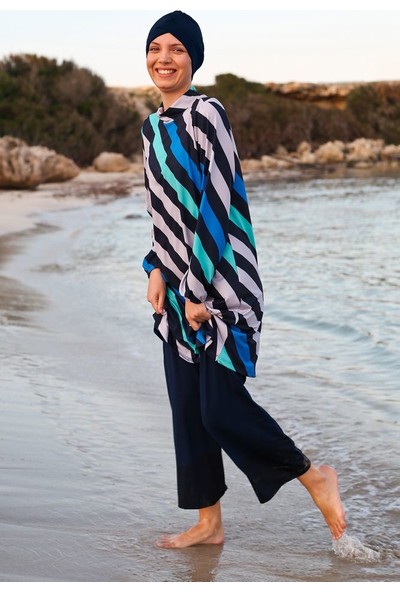 Marina Tam Kapalı Mayo 1953 - Lacivert