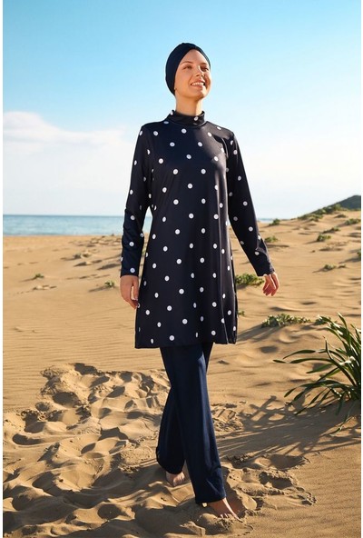 Marina Tam Kapalı Mayo 1964 - Lacivert Marina Tam Kapalı Mayo 1964 - Lacivert