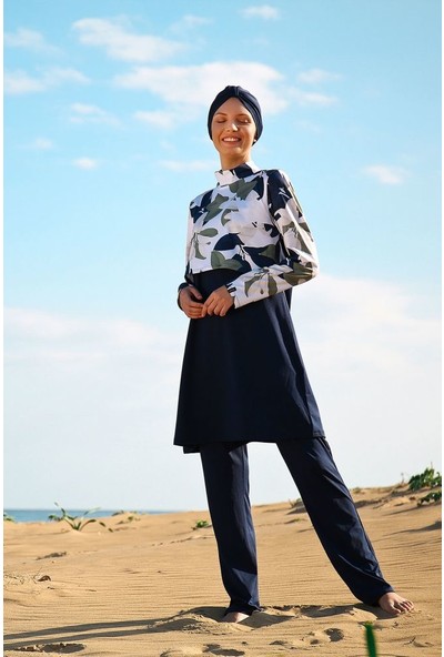 Marina Tam Kapalı Mayo 1972 - Lacivert