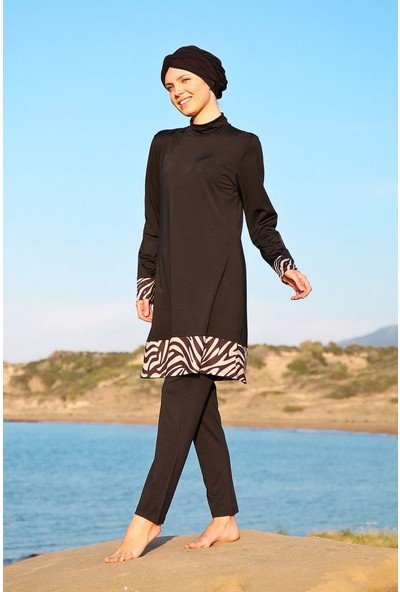 Marina Tam Kapalı Mayo 1978 - Siyah Marina Tam Kapalı Mayo 1978 - Siyah