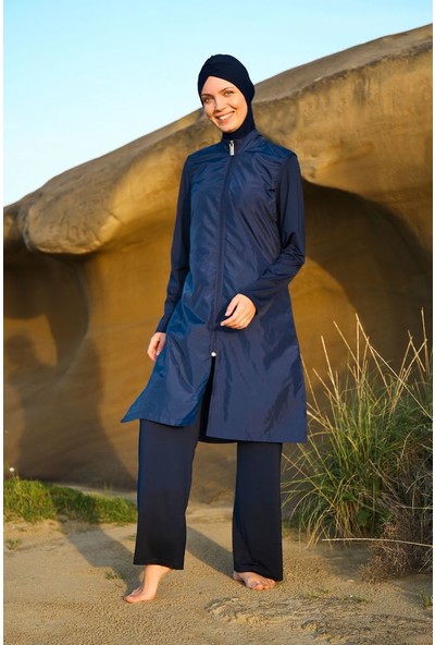 Marina Tam Kapalı Mayo 19100 - Lacivert