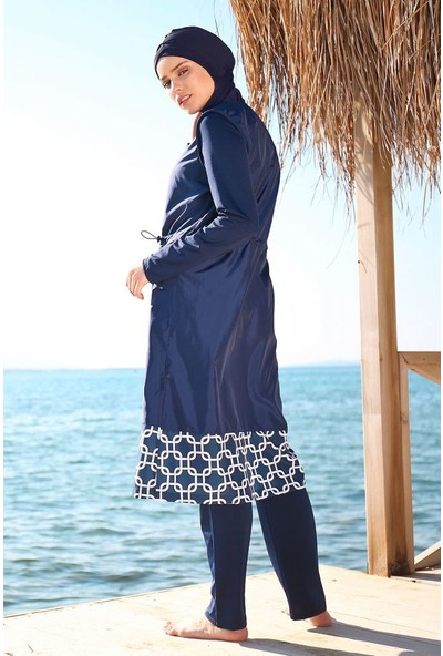 Marina Tam Kapalı Mayo 1997 - Lacivert Marina Tam Kapalı Mayo 1997 - Lacivert