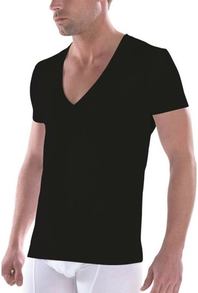 Blackspade Erkek Derin V-Yaka T-Shirt 9212 Blackspade Erkek Derin V-Yaka T-Shirt 9212