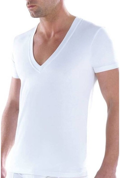 Blackspade Erkek Derin V-Yaka T-Shirt 9212 Blackspade Erkek Derin V-Yaka T-Shirt 9212