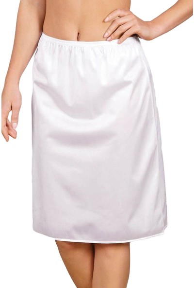 Anıl Anıl Büyük Beden Elbise Altına Uzun Jupon 0616