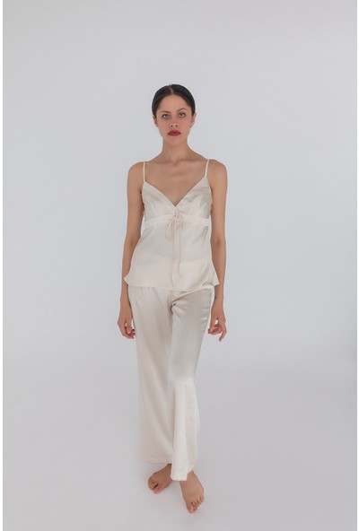 Hays Kadın İp Askılı Saten Üst