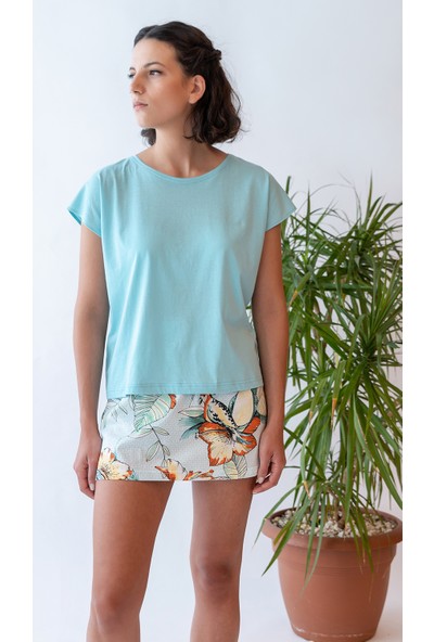 Hays Kadın Düşük Omuzlu Penye Üst