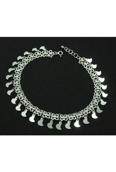 Gümüş Halhal Pullu Sallantılı Gümüş Bayan Halhalı Model Aykat Halhal Thl-09 Gümüş Halhal Pullu Sallantılı Gümüş Bayan Halhalı Model Aykat Halhal Thl-09