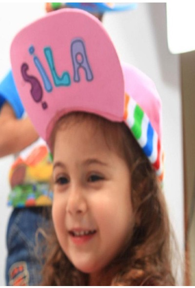 Pepee Pembe Şila Çocuk Şapka 3-6 Yaş
