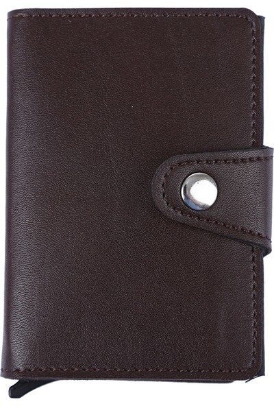 Karalı Temassız İşlem Mekanizmalı Akıllı Kartlık (Kahverengi) Karalı Temassız İşlem Mekanizmalı Akıllı Kartlık (Kahverengi)