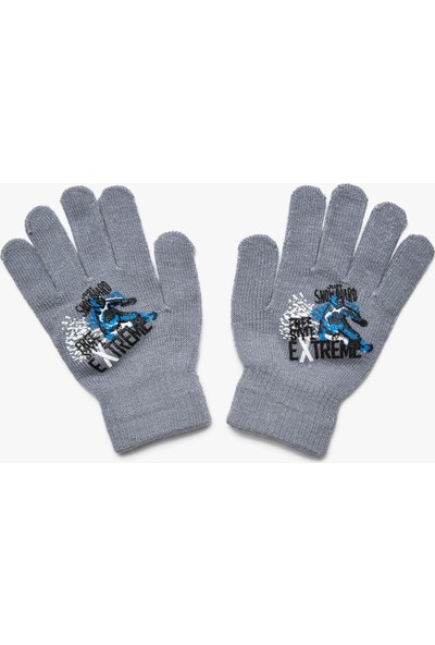 Koton Kids Erkek Çocuk Baskılı Eldiven