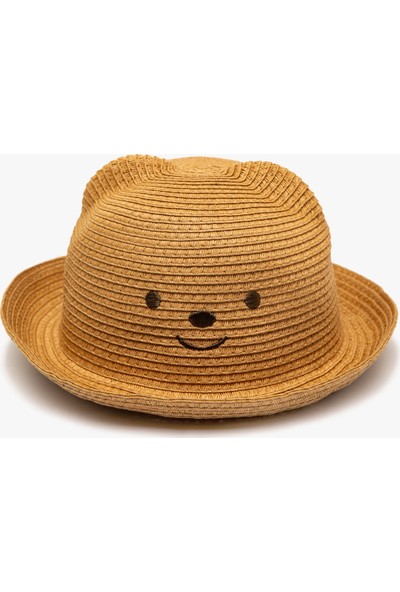 Koton Kız Çocuk Hasir Şapka