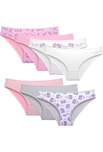 Nicoletta Kız Çocuk Külot 7'li Paket