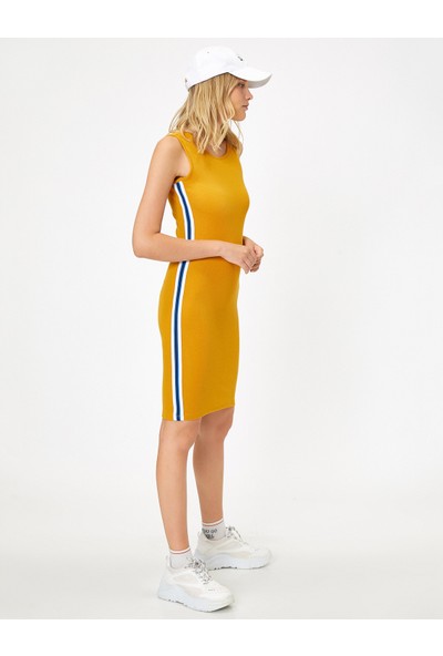 Koton Kadın Serit Detaylı Elbise