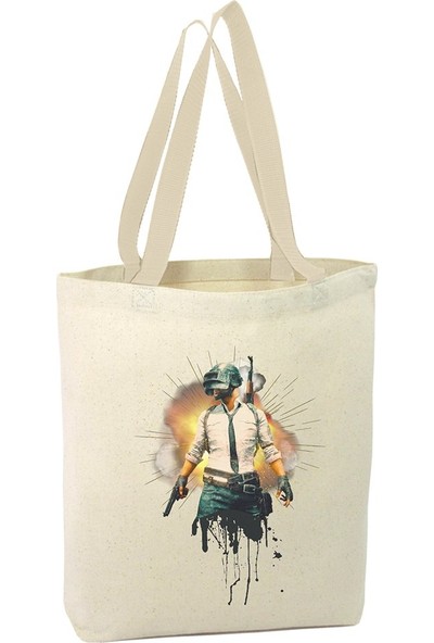 Angemiel Pubg Karakteri Alışveriş Plaj Bez Çanta Angemiel Pubg Karakteri Alışveriş Plaj Bez Çanta