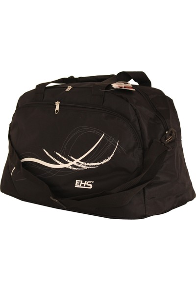 Ehs 122-S Siyah Kumaş Seyahat Çantası Spor Çanta
