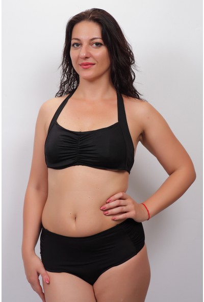 Marka Kadın Bikini Düz Büyük Beden 2561