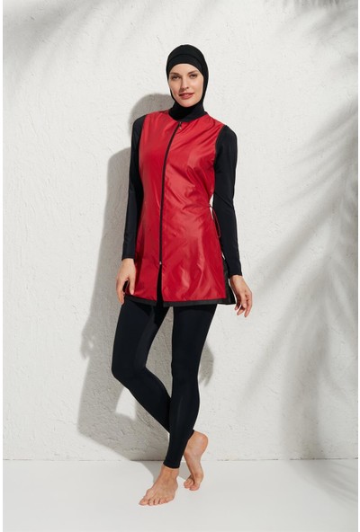 Pierre Cardin Uzunkollu Yelekli Dokuma Tesettür Mayo 191953 Pierre Cardin Uzunkollu Yelekli Dokuma Tesettür Mayo 191953