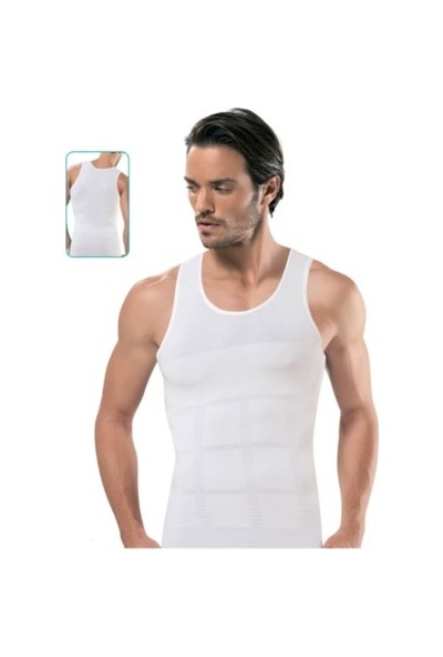 Layza Form Seamless 1 Beden İncelten Korseli Atlet Erkek Korse Layza Form Seamless 1 Beden İncelten Korseli Atlet Erkek Korse