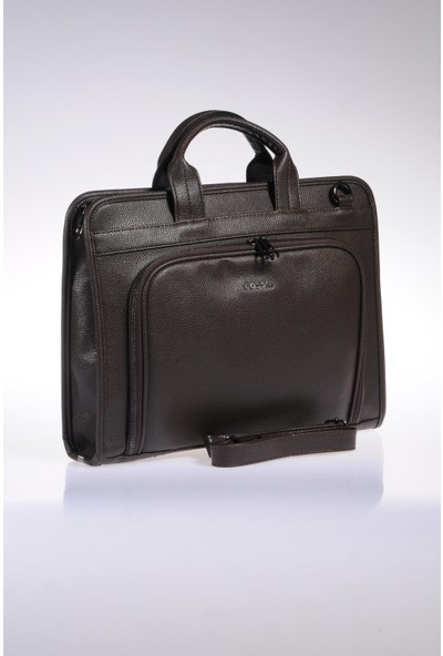 Fossil Unisex Poliüretan Evrak Çantası Fsevr6025-Kahverengi