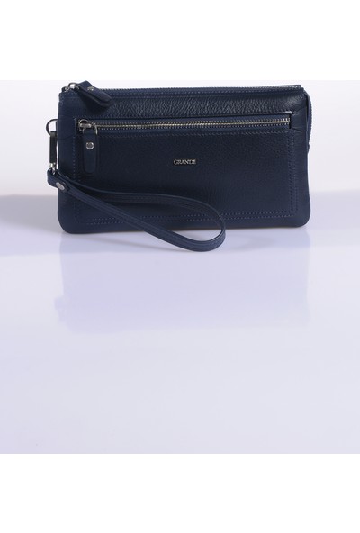 Grande Unisex Hakiki Deri Portföy Grunxpf4278 Lacivert