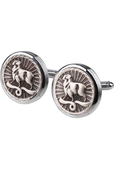 La Pescara Gümüş Koç Burcu Kol Düğmesi KD781