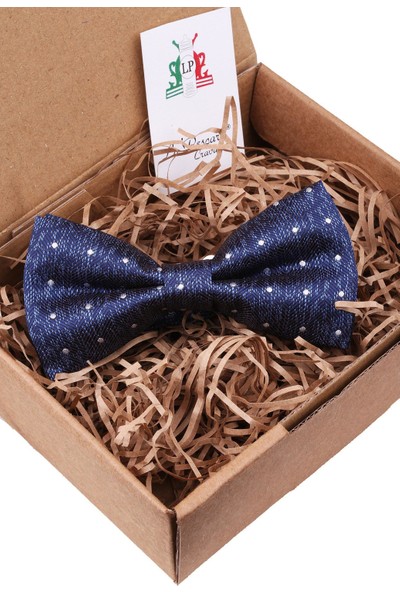 La Pescara Lacivert Puantiye Desen Papyon P785 La Pescara Lacivert Puantiye Desen Papyon P785