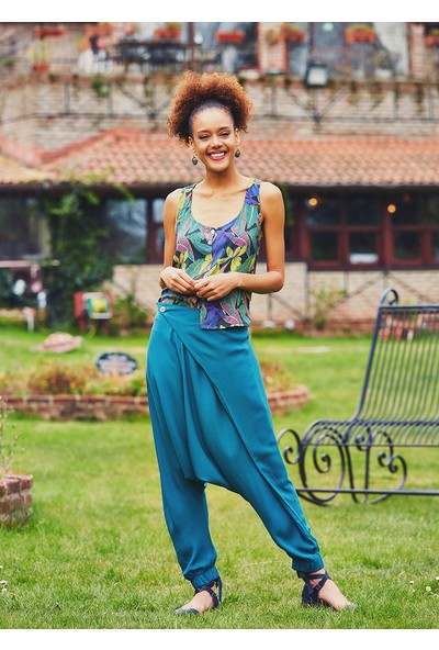 Clandestino Kadın Otantik Şalvar Pantolon