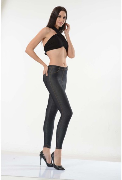 İnanlar Mary Lüx Kot Görünümlü Kadın Tayt 642