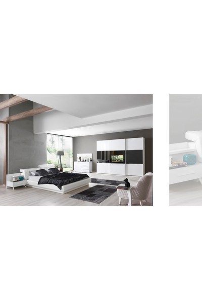 Vivense Madrid Televizyonlu Yatak Odası Takımı