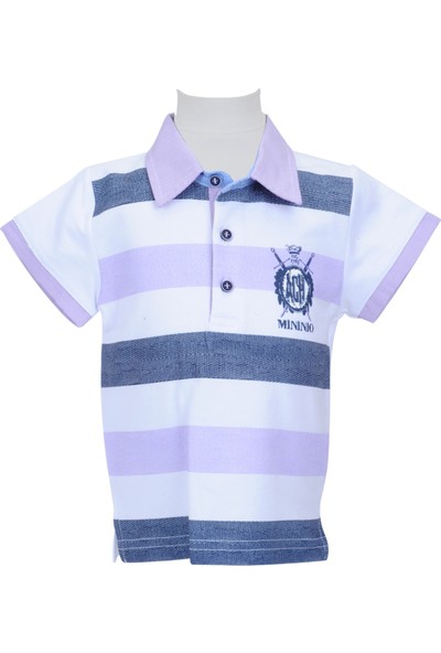 Zeyland Erkek Çocuk Beyaz Polo Yaka T-Shirt - 71M1LJM51