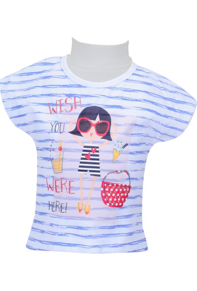 Zeyland Kız Çocuk Beyaz T-shirt - 71Z2MPC52