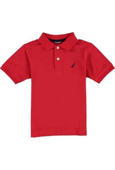 Nautica Erkek Çocuk Polo T-Shirt Siyah N481622Q