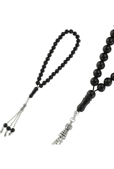 Takıhan Küre Kesim Muhteşem Tasarım Oltu Taşlı Tesbih Th244