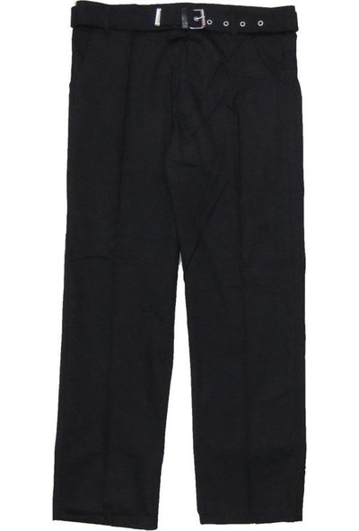 Terry Erkek Çocuk Kemerli Keten Pantolon