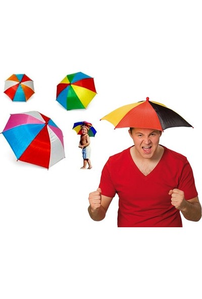 Toptancı Kapında Kafa Şemsiyesi Toptancı Kapında Kafa Şemsiyesi